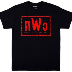 Shirts | Nwo Shirt Black Red Wolfpack Wrestling New World Order Sxl ...